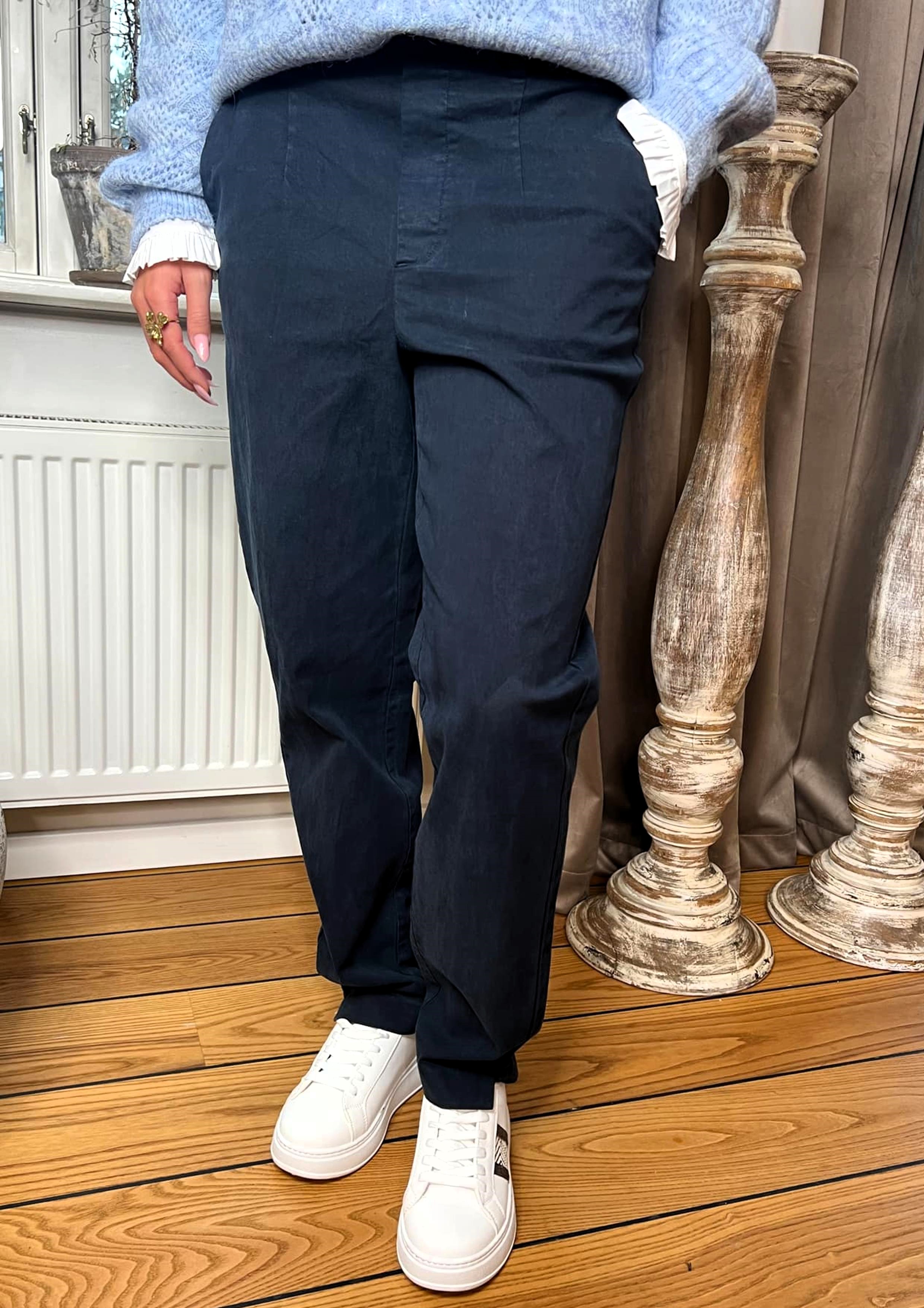 Mia Re Chino Hw Pant- Sky Captain - Underdele - Filuca B